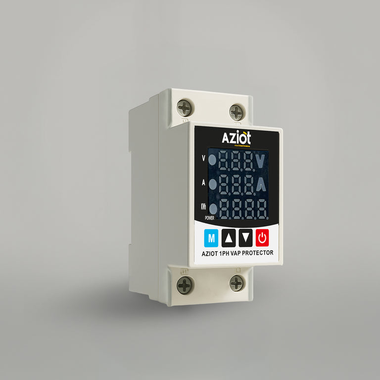 Aziot Adjustable Voltage & Current Protector | Single-Phase 230V