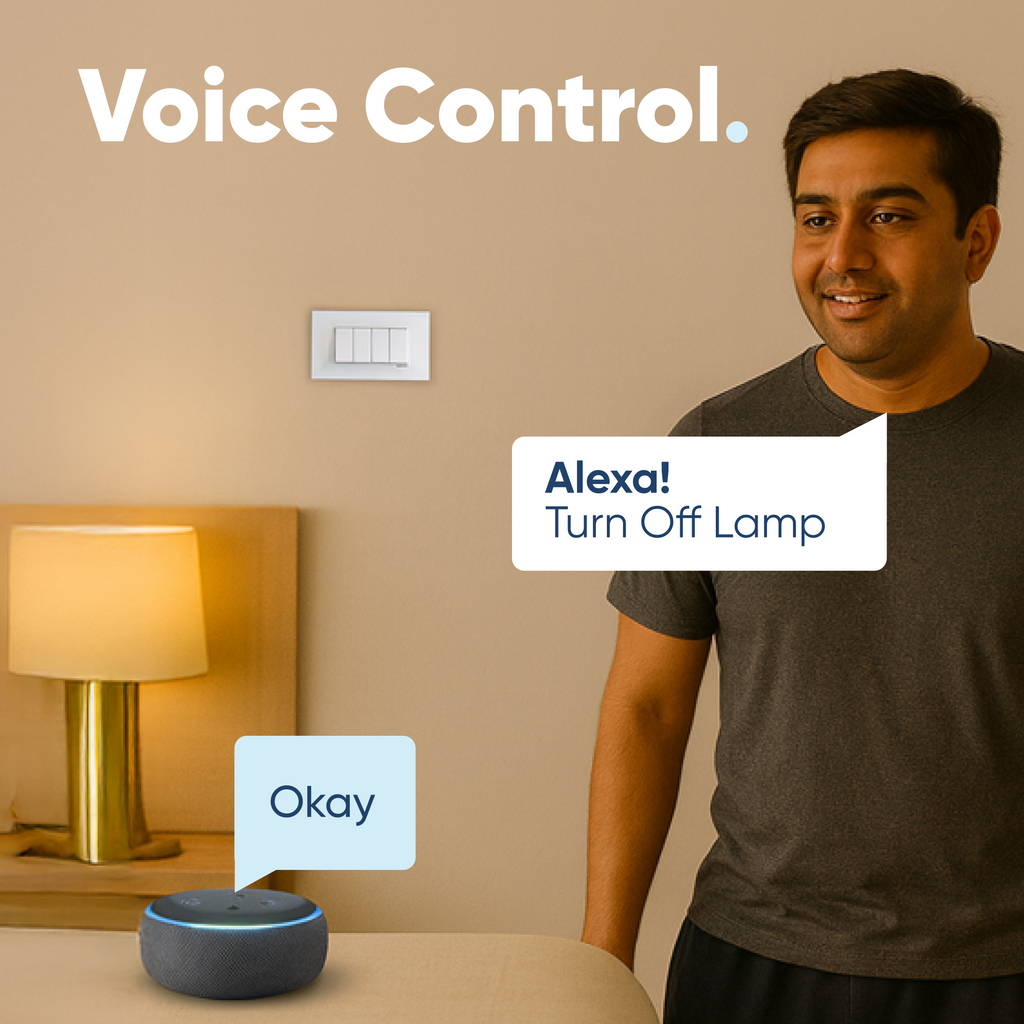 AZIOT 4 Node Smart Switch - Best Smart Switch in India – Aziot