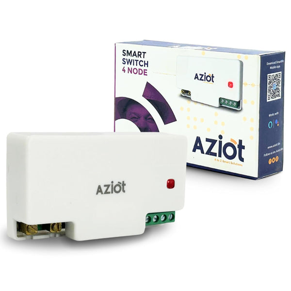AZIOT 4 Node Smart Switch - Best Smart Switch in India – Aziot